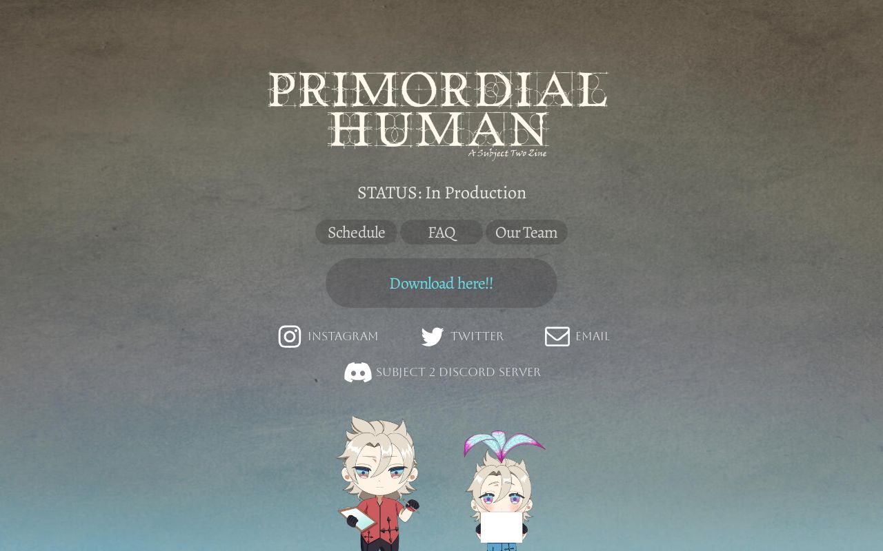 Primordial Human Zine